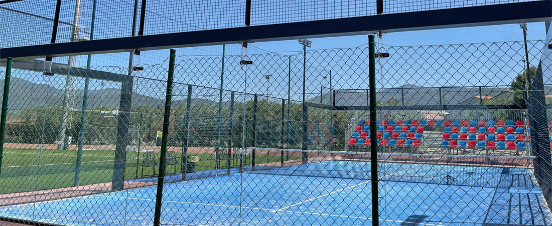Padel tennis in Sardina at Valledoria